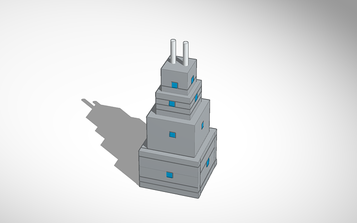 3D design Skyscraper | Tinkercad