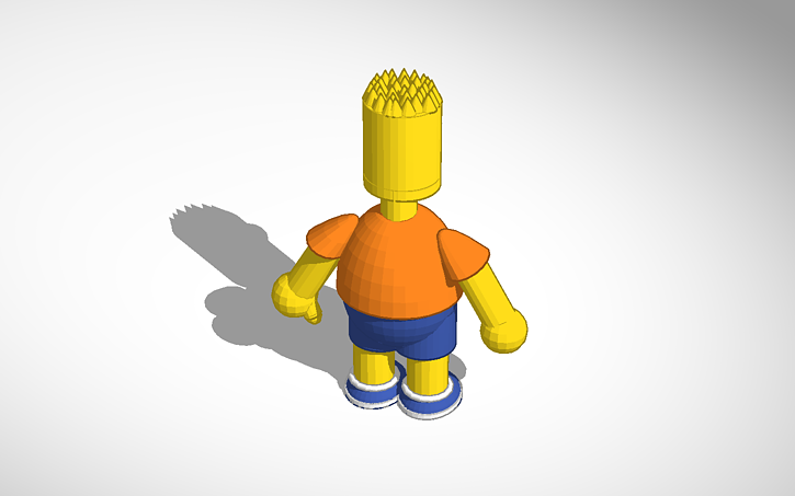 3D design bart - Tinkercad