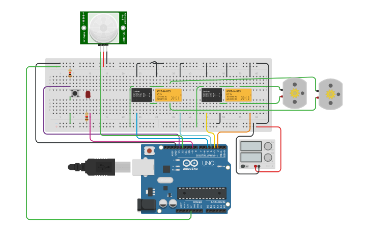 Circuit design Fantabulous Crift | Tinkercad