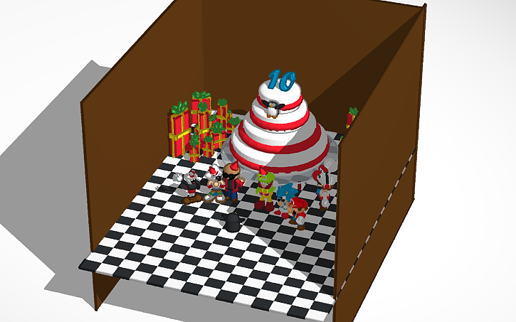 3D design Happy Birthday!!! tinkercad 10 - Tinkercad