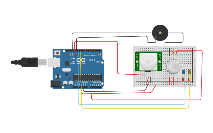 Circuit design sensors | Tinkercad