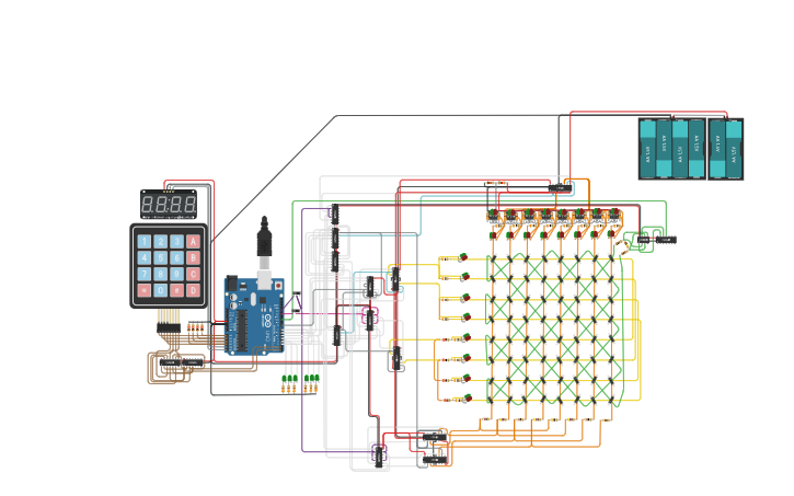 Circuit Design Core Memory Drive Experiment Tinkercad