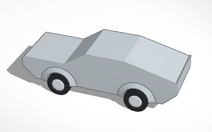 3d Design Car Tinkercad
