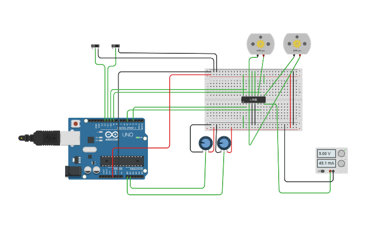Circuit design Glorious Tumelo - Tinkercad