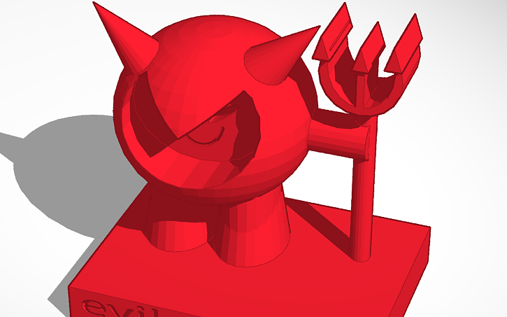 3D design evil marvin!!! By Grace | Tinkercad