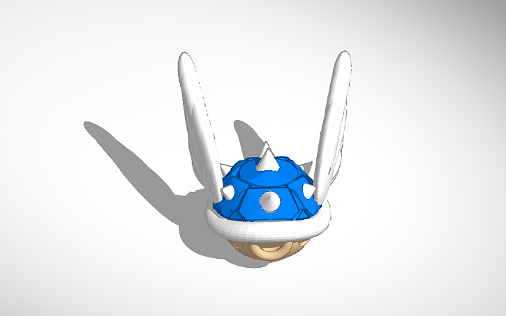 3D design Flying Shell - Tinkercad