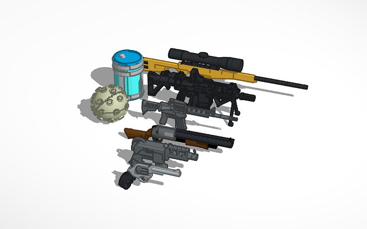 3D design Fortnite - Tinkercad