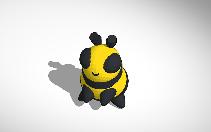 3D design Bee - Tinkercad