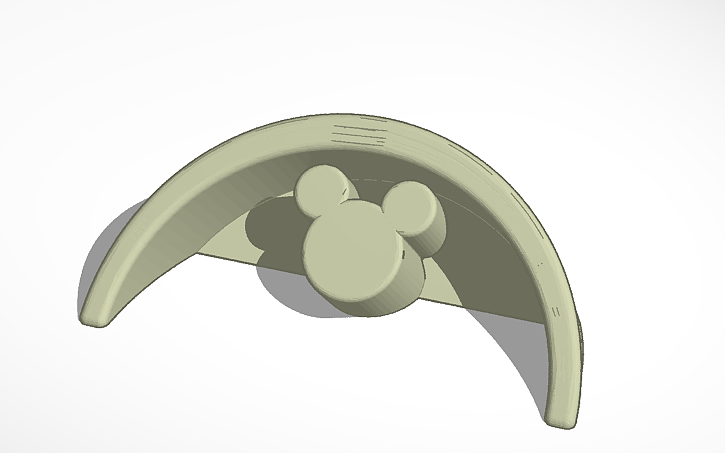 3D design Mouse Ear Mount v3 | Tinkercad