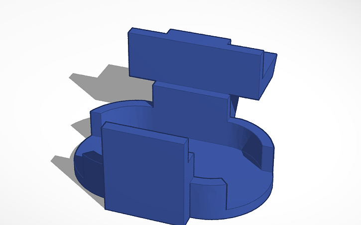 3D design BASE INFERIOR - Tinkercad