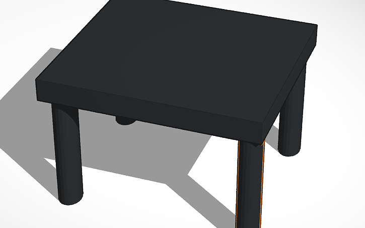 3D design Table | Tinkercad