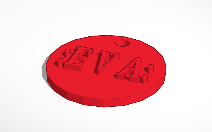 3D design KEY CHAIN - Tinkercad