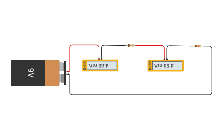 Circuit Design Current Is Same In Series Circuit Tinkercad