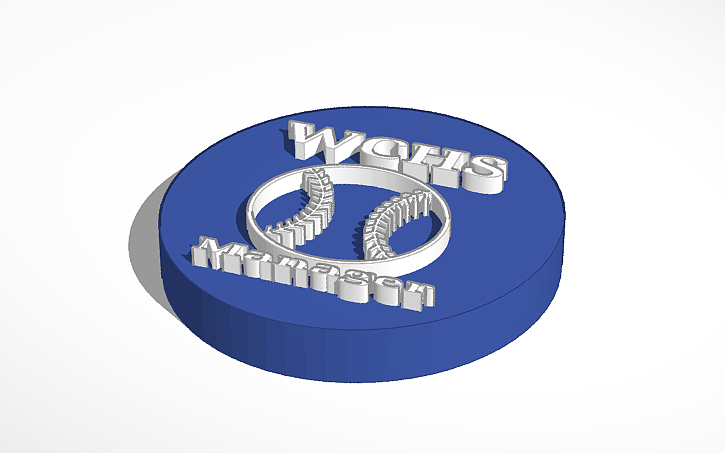 3D design Keychain Maker | Tinkercad