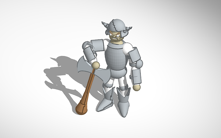 3D design Ogre Guard - Tinkercad