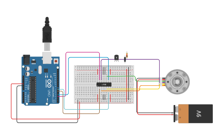 Circuit design assignment 2 stepper - control speed and direction DC ...