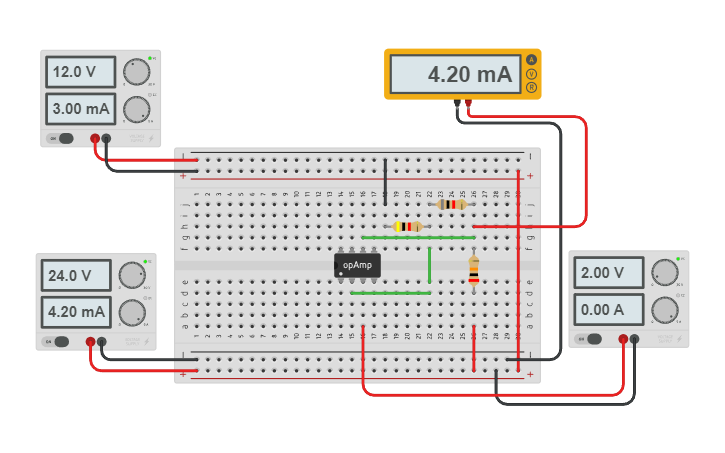 Circuit design PROBLEMA 4 - Tinkercad