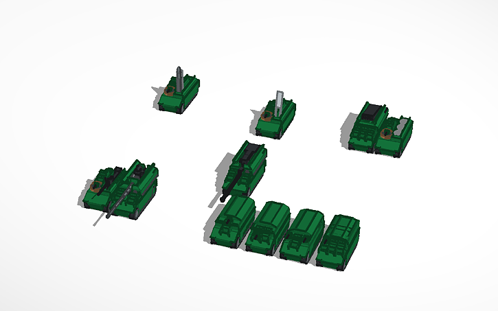 3D design army vehicle | Tinkercad