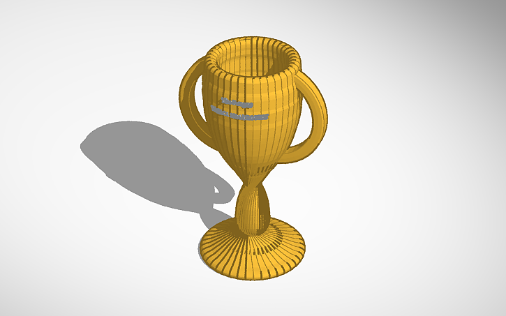 3D design Trophy of the week... - Tinkercad