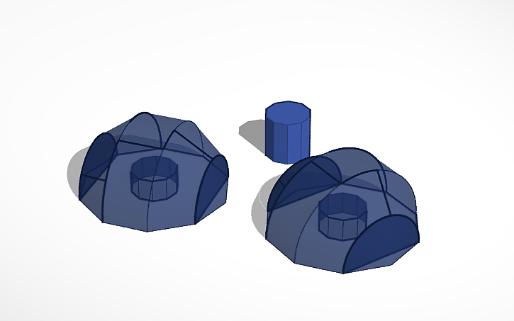 3D design Half Deca Sphericon by Bluecheese | Tinkercad
