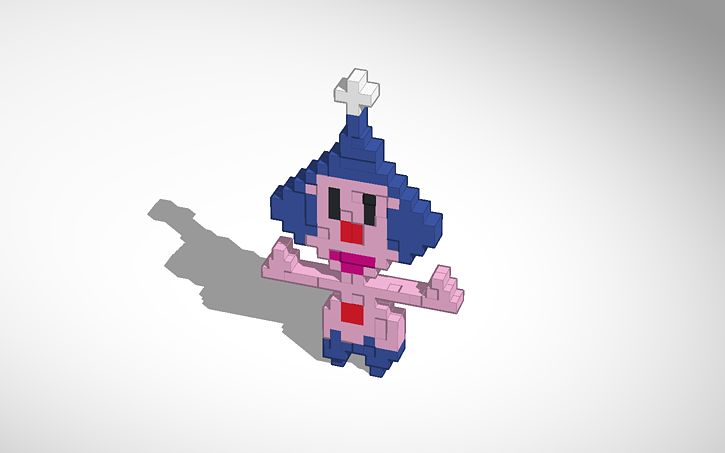 3D design Pixel Mime Jr. | Tinkercad
