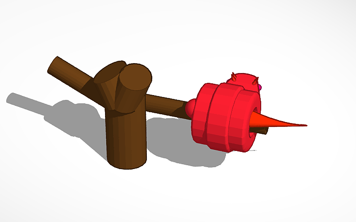 3D design Palm pit viper - Tinkercad