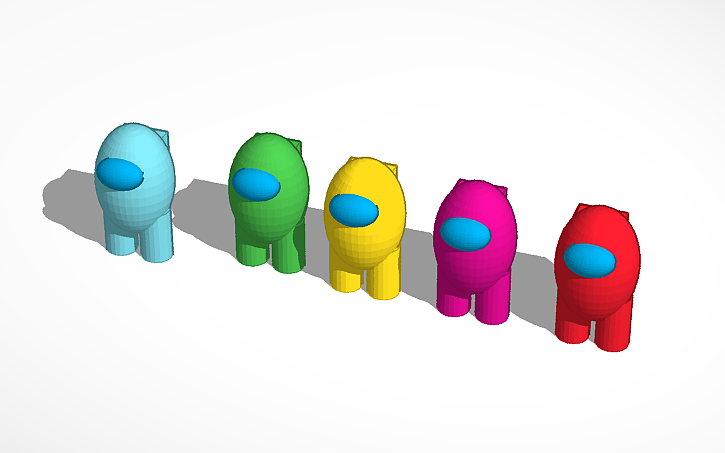 3D design Among Us | Tinkercad