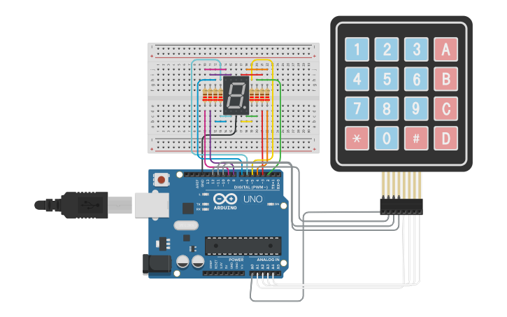 Circuit Design Тема2 Задача 7 Tinkercad