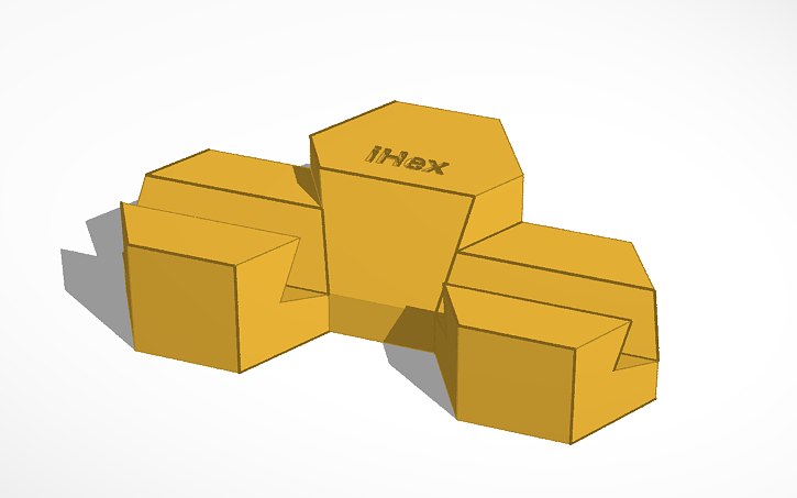 3D design Hexagonal Tablet Stand | Tinkercad