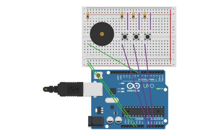 Circuit design Declan Davitt Choice Project | Tinkercad