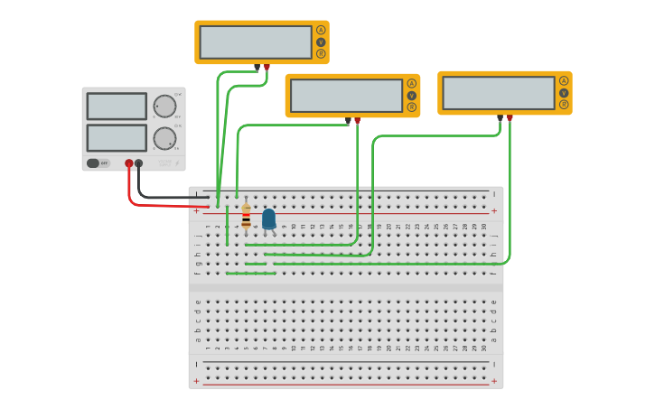 Circuit design CPE 301L lab1 Part 3 | Tinkercad