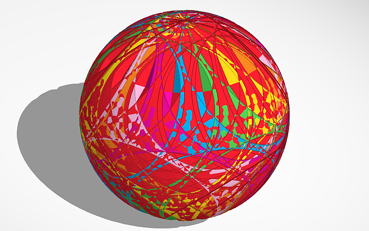 3D design Cool glitch ball 2.0 (8 likes to unlock) - Tinkercad