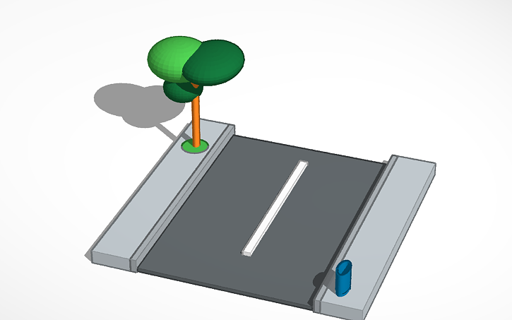 3D design Carretera - Tinkercad