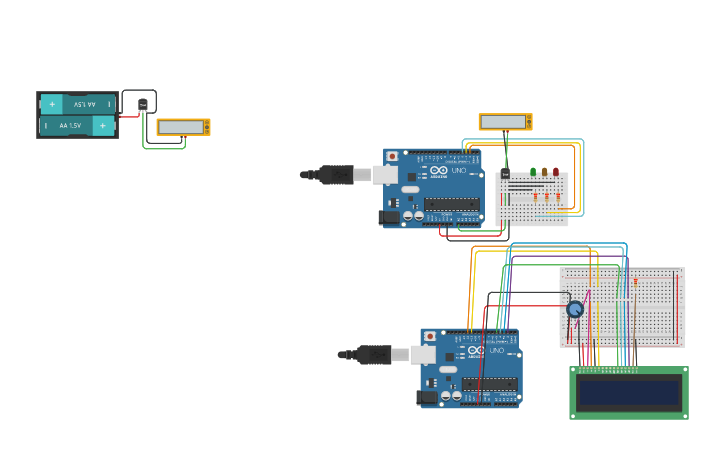 Circuit design Temperatura LM35 | Tinkercad