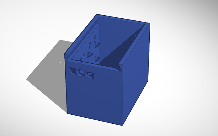 3D design Caja - Tinkercad