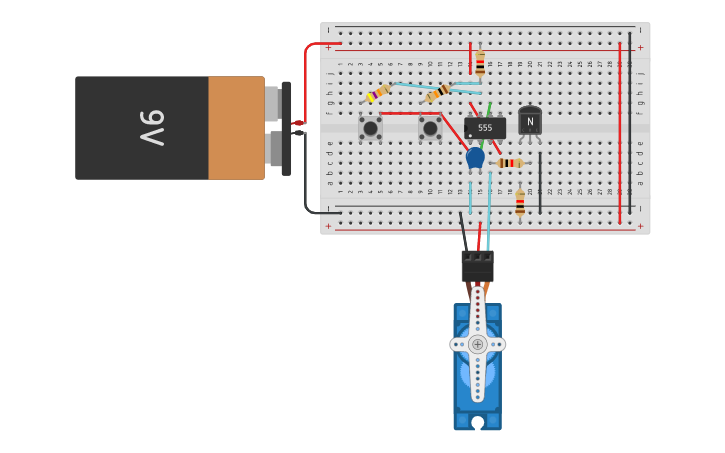 Circuit Design 555 Tinkercad