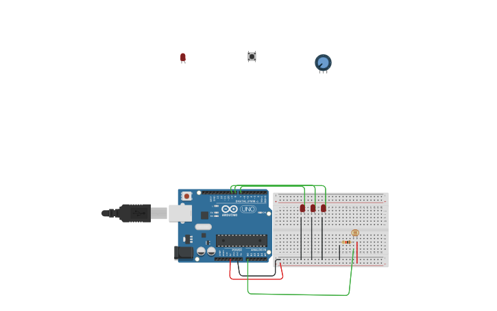 Circuit Design Photoresistor Analog Input Fermat Tinkercad