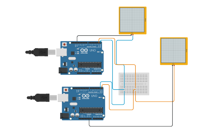 Circuit design Copy of Serial Monitors. 20559126 | Tinkercad