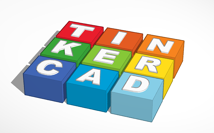 3D design Tinkercad Logo - Tinkercad