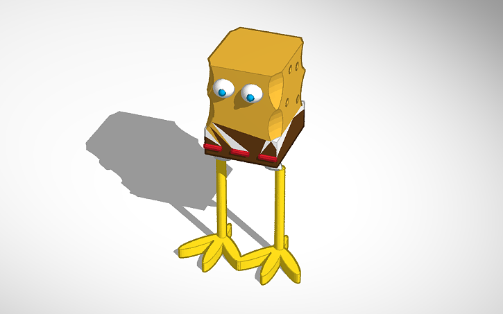 3D design CGI Character - Tinkercad
