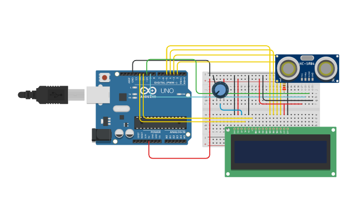 Circuit design Arduino Exercise #4 - Tinkercad