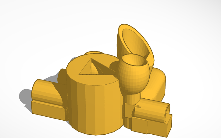 3D design rain collecter | Tinkercad