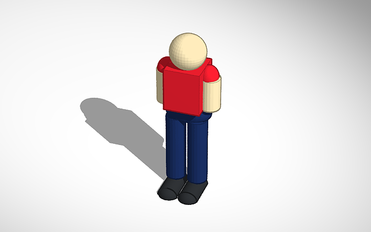 3D design Human - Tinkercad