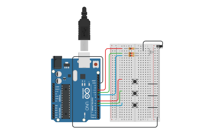 Circuit Design Neils Arduino Lesson 7 Rgb Led Fader Tinkercad