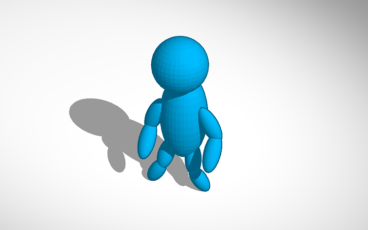 3D design Human - Tinkercad