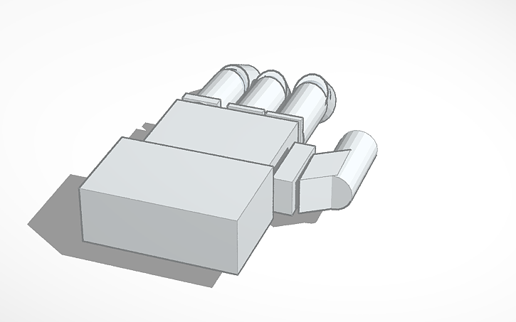 3D design Robotic Arm - Tinkercad