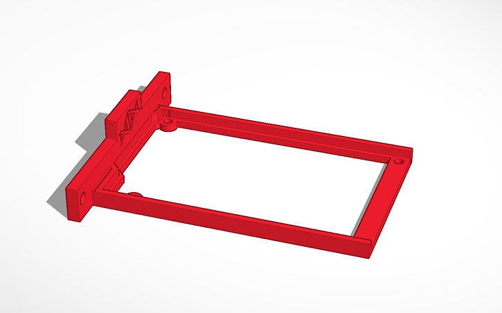 3D design Mega holder | Tinkercad