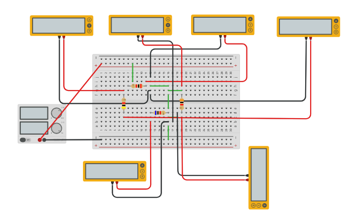 Circuit design Bodacious Tumelo - Tinkercad