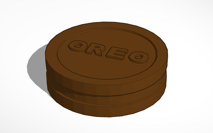 3d Design Oreo Tinkercad
