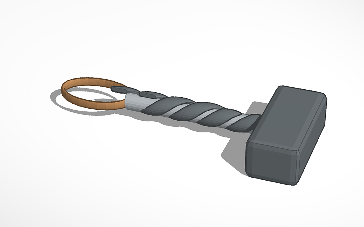 3D design thors hammer | Tinkercad